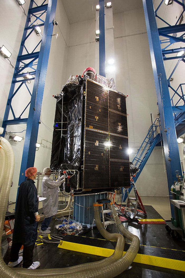 Second Lockheed Martin GPS III satellite completes acoustic testing ...