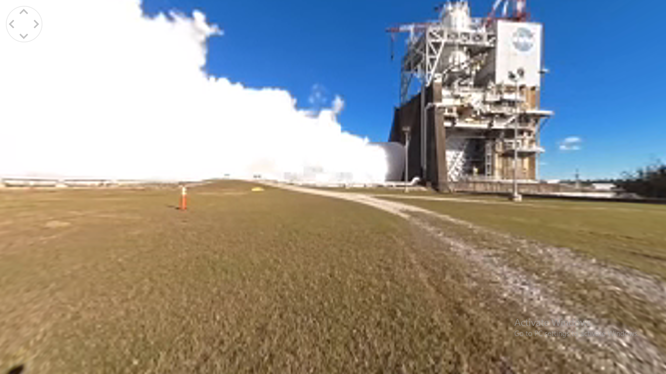 360° view of RS-25 rocket engine test | Aerospace Testing International