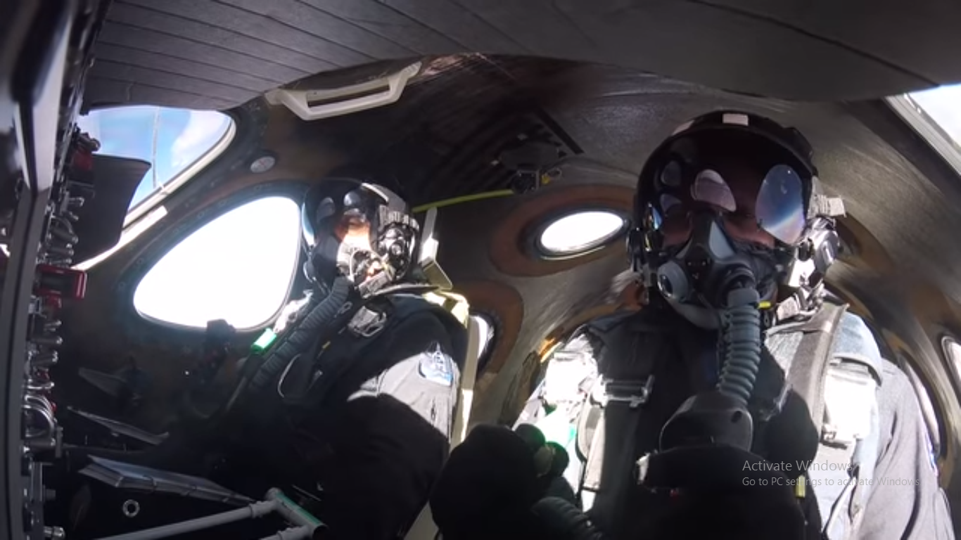 VSS Unity completes first ‘feather’ re-entry system flight test ...