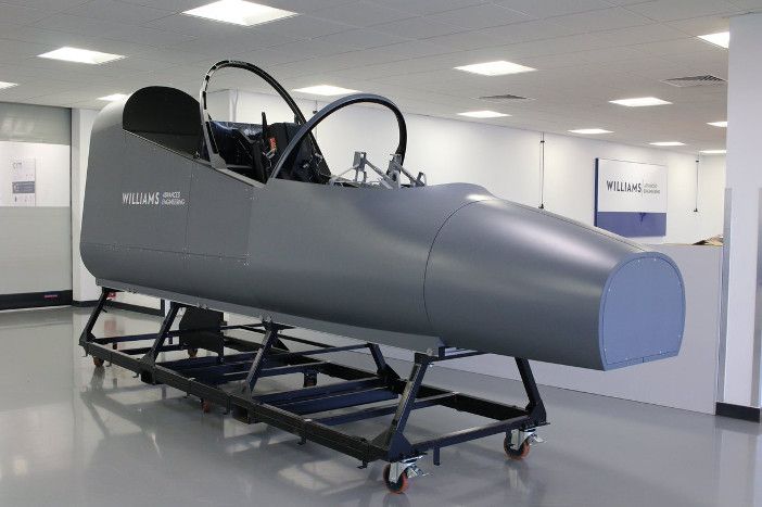 Future cockpit simulator revealed by Williams Advanced Engineering and ...