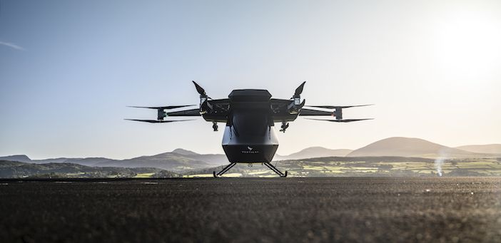 eVTOL prototype shown off in first flight test video | Aerospace ...