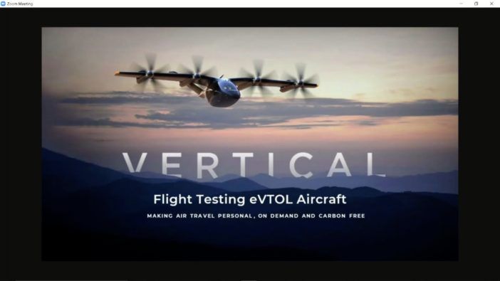 VIDEO: Vertical Aerospace – Flight testing eVTOL aircraft | Aerospace ...