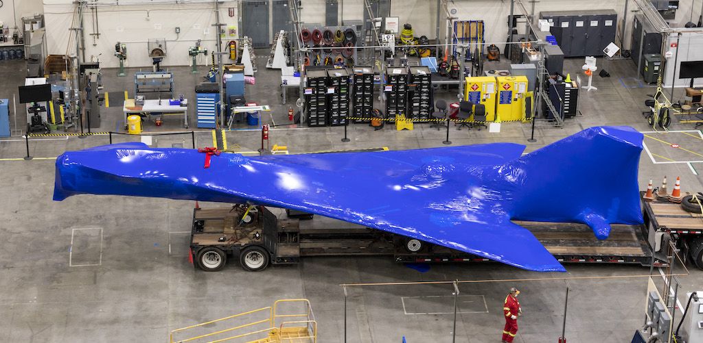X-59 supersonic aircraft moved to Texas for structural testing ...