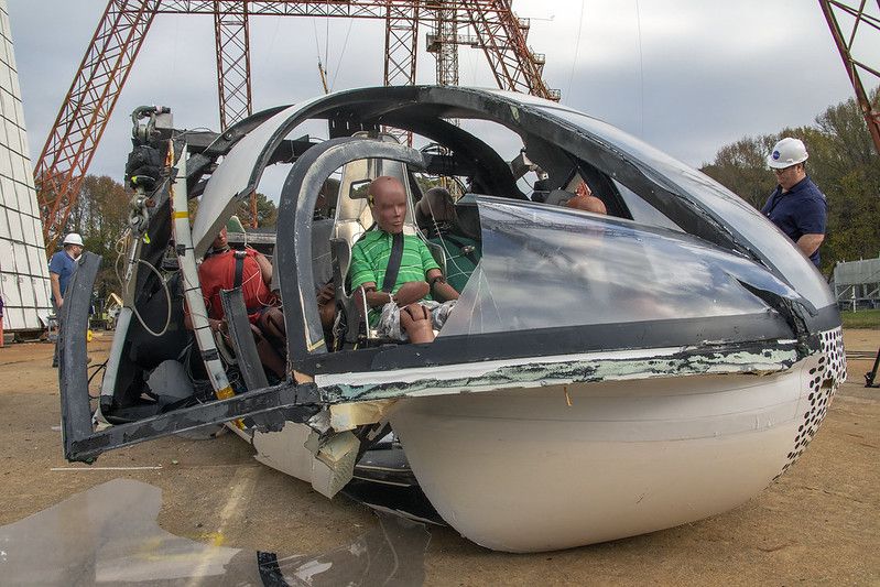 NASA crash tests eVTOL concept | Aerospace Testing International