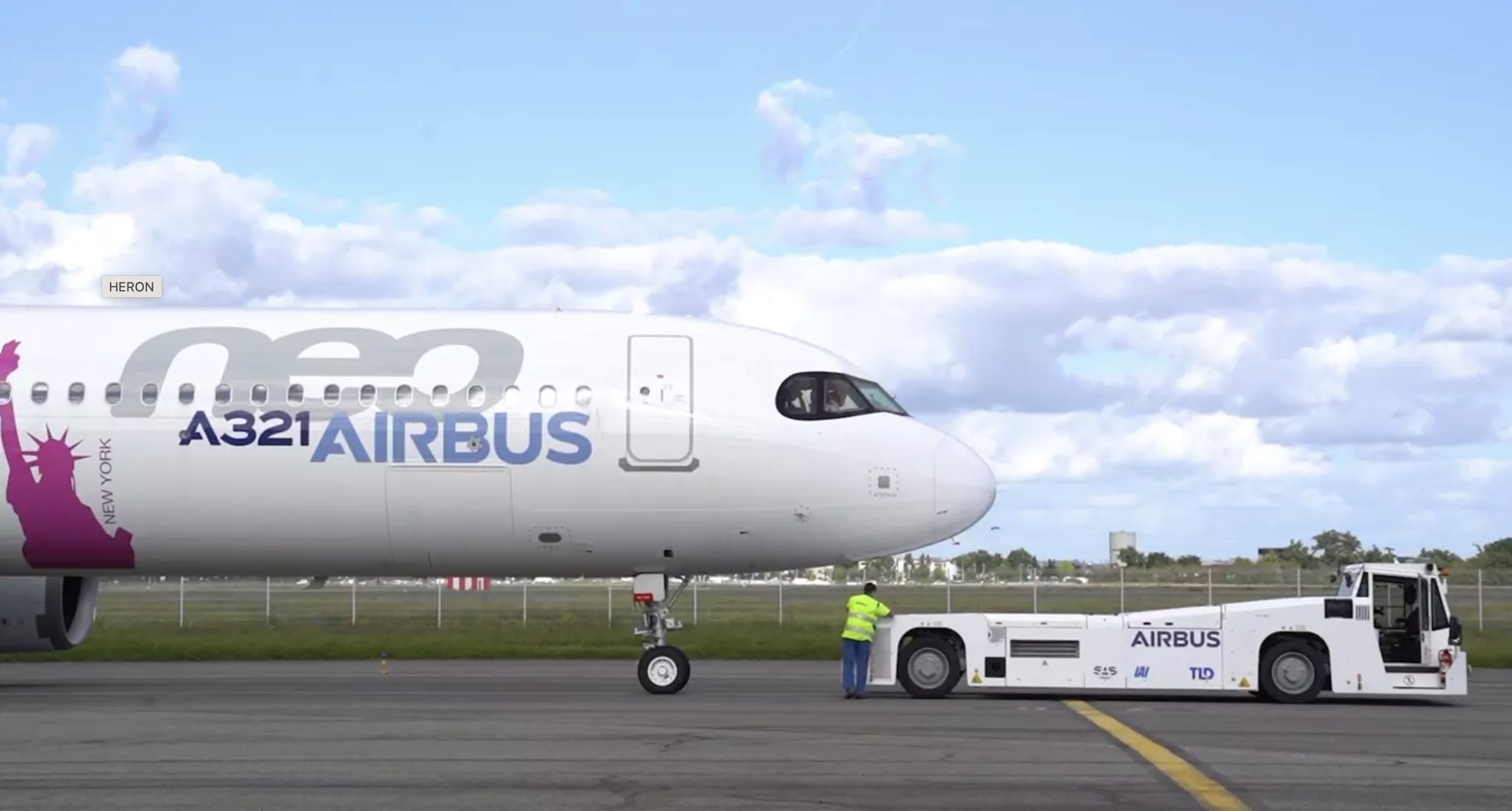Airbus starts test flights for EU Heron fuel-efficient flight project ...