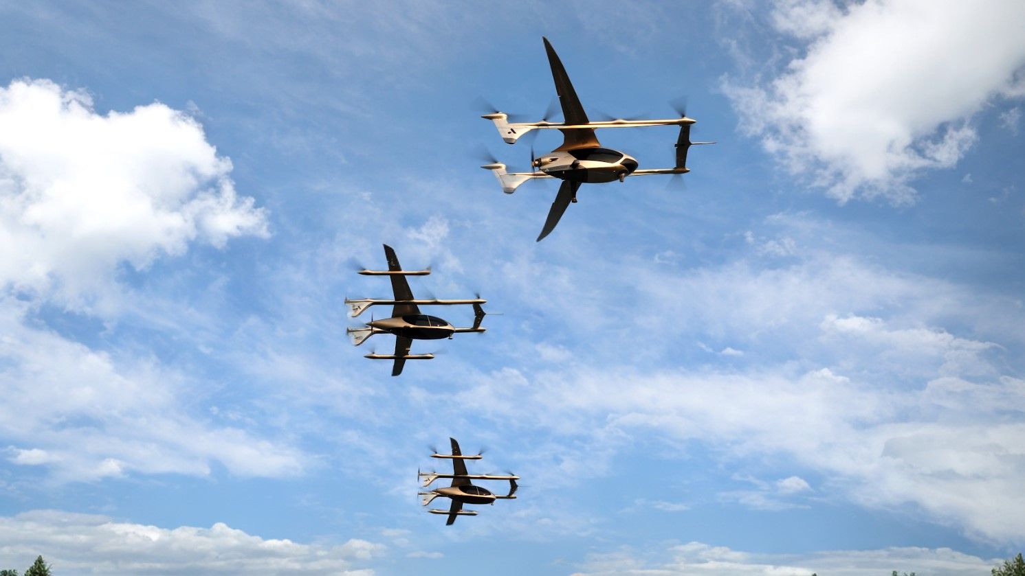AutoFlight executes world first formation flight of three autonomous ...