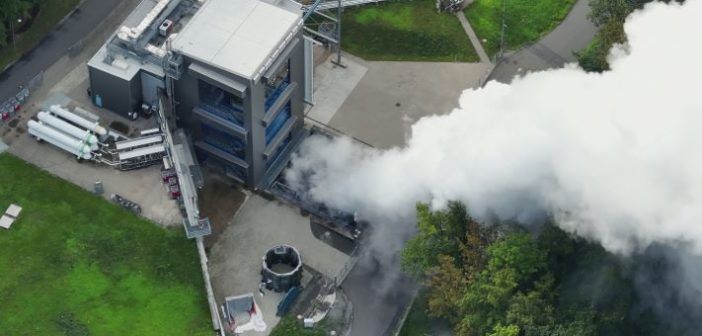 Ariane 6 upper stage engines tested at Lampoldshausen, Germany ...