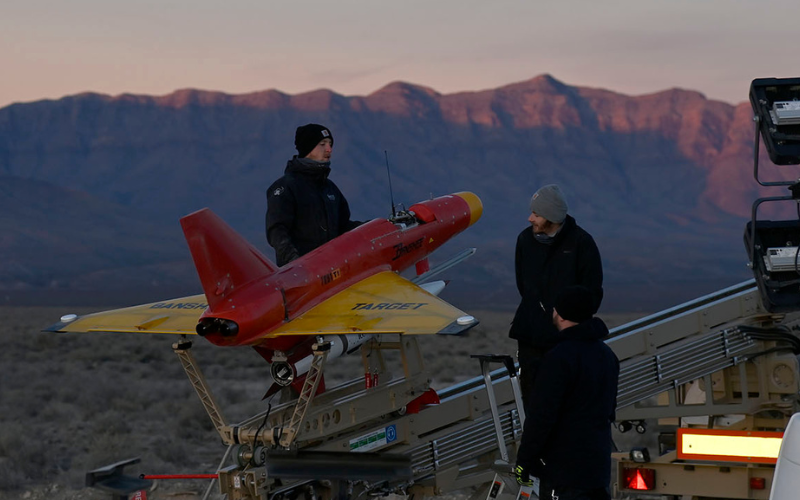 QinetiQ’s Rattler supersonic target drone makes first flight ...